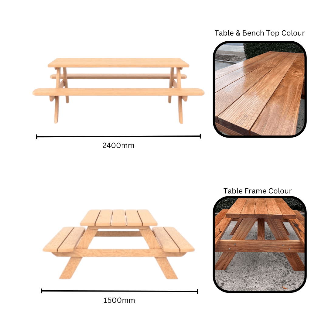 Solid Hardwood Picnic Tables – Woodpecker Project